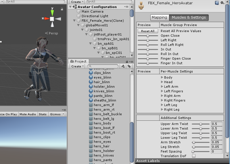 Unity Mecanim动画系统 之 模型动画的复用（动画重定向）功能的简单实现_unity动画重定向-CSDN博客