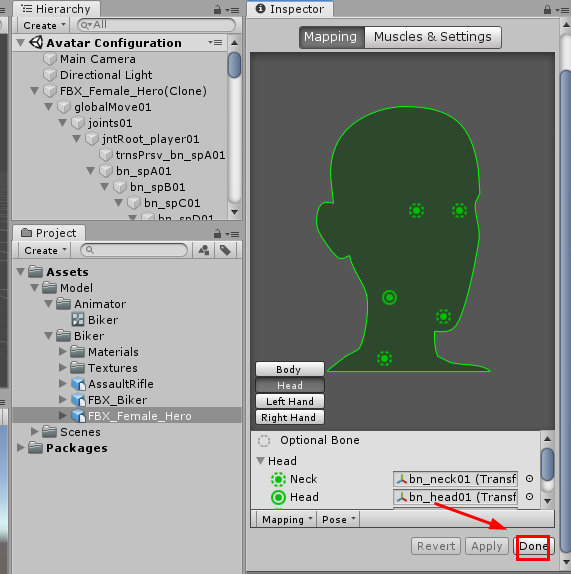 Unity Mecanim动画系统 之 模型动画的复用（动画重定向）功能的简单实现_unity动画重定向-CSDN博客
