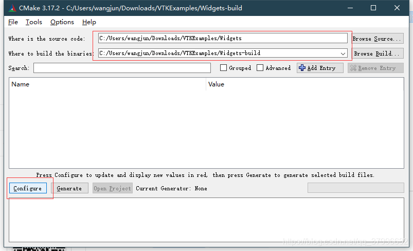 编译使用vtk官网的vtkexamplesvtk Example Csdn博客