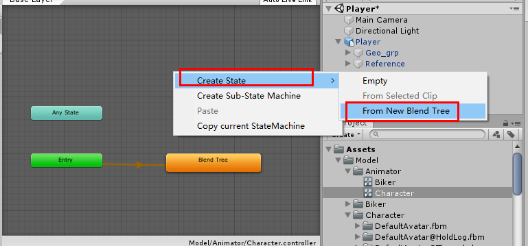Unity Mecanim动画系统 之 动画混合树（Blend Trees）的简单使用_can't distribute the motions of 'blend tree'报错-CSDN博客