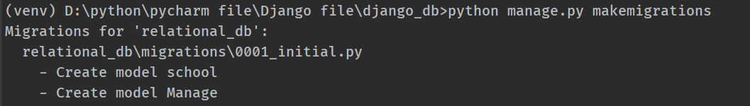 python，Django 迁移数据库时报错：“No changes detected”， 解决_python迁移no changes detected-CSDN博客