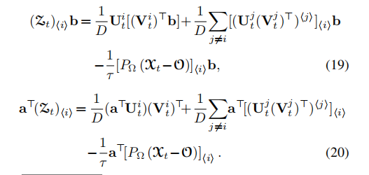 论文笔记：Efficient Nonconvex Regularized Tensor Completion with Structure-aware Proximal Iterations ...