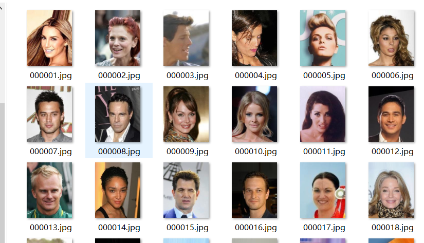 CelebA数据集介绍以及预处理代码_celeba数据集预处理-CSDN博客