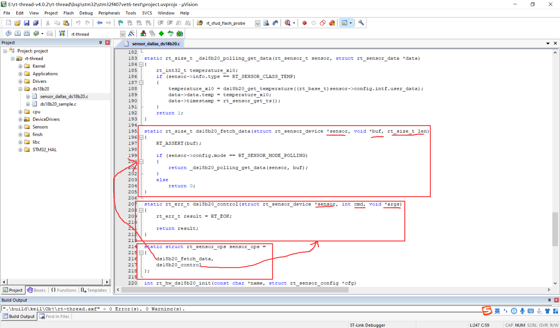 STM32F407VET6使用RT-Thread在线添加DS18B20温度传感器软件包_ds18b20 rt-thread-CSDN博客