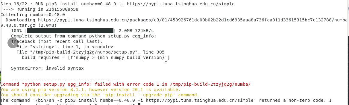 python numba包安装失败的问题解决_numba安装错误-CSDN博客