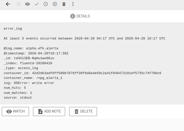 efk-elastalert-alerta集中日志自动告警_elastalert2官方文档-CSDN博客