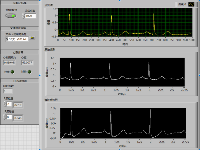 Labview心电信号处理_format212-CSDN博客