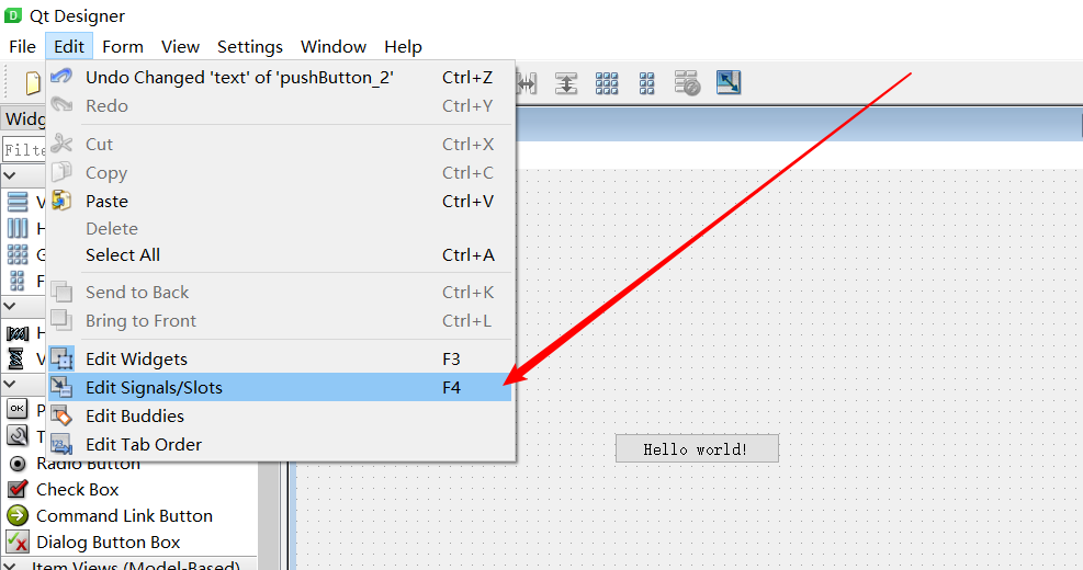 PyQt5开发之路（3）— button控件和信号与槽_pyqt为button设置功能函数-CSDN博客