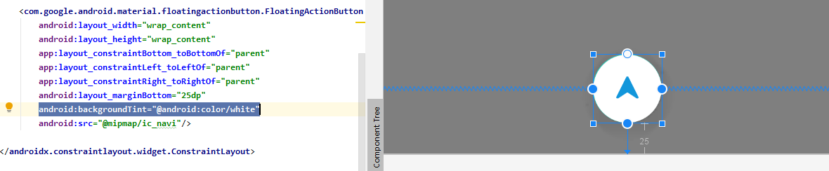 Floatingactionbutton 背景颜色和图标颜色 Floatingactionbutton 背景色 Csdn博客