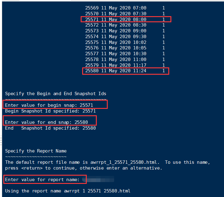 Oracle AWR报告生成简单步骤_awr报告默认存放位置-CSDN博客