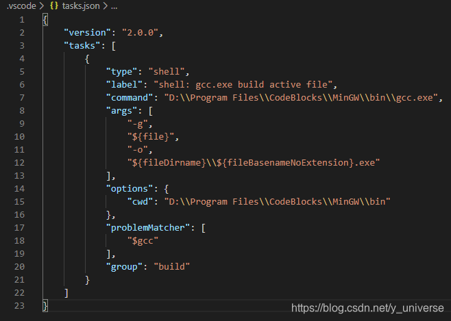 Vscode配置cc运行调试环境lanchjson配准python和c Csdn博客
