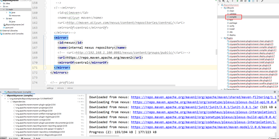 IDEA 首次添加Maven plugins无法下载Could not transfer artifact org.apache.maven.plugins:maven-clean ...