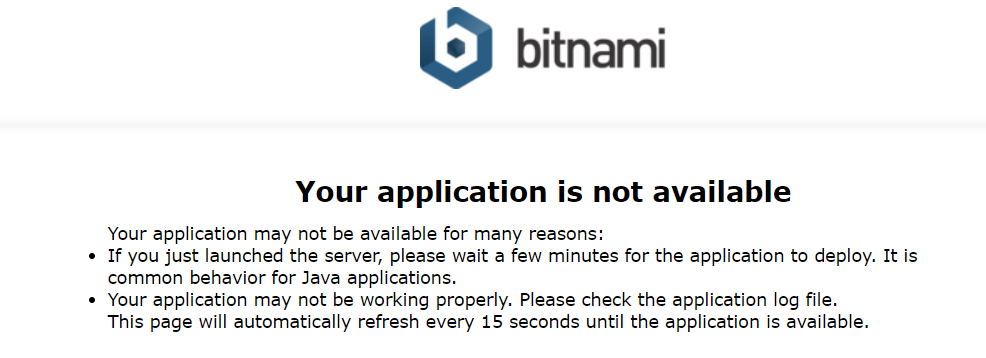 bitnami redmine报错：Your application is not available-CSDN博客