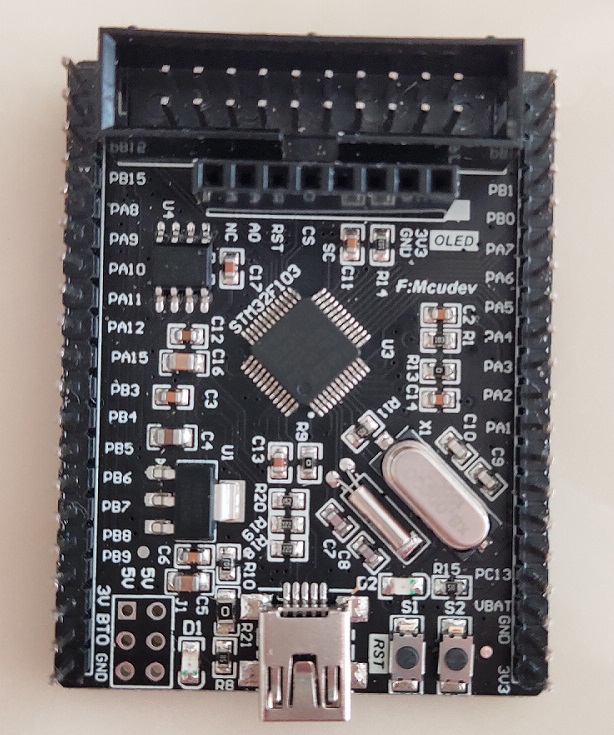 STM32F103C8T6小系统核心板点亮内置LED（PC13）_stm32f103c8t6点亮pc13-CSDN博客