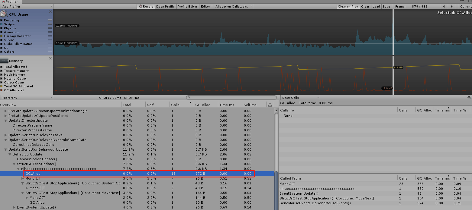 Unity中的GC以及优化_unity 查看gc位置-CSDN博客