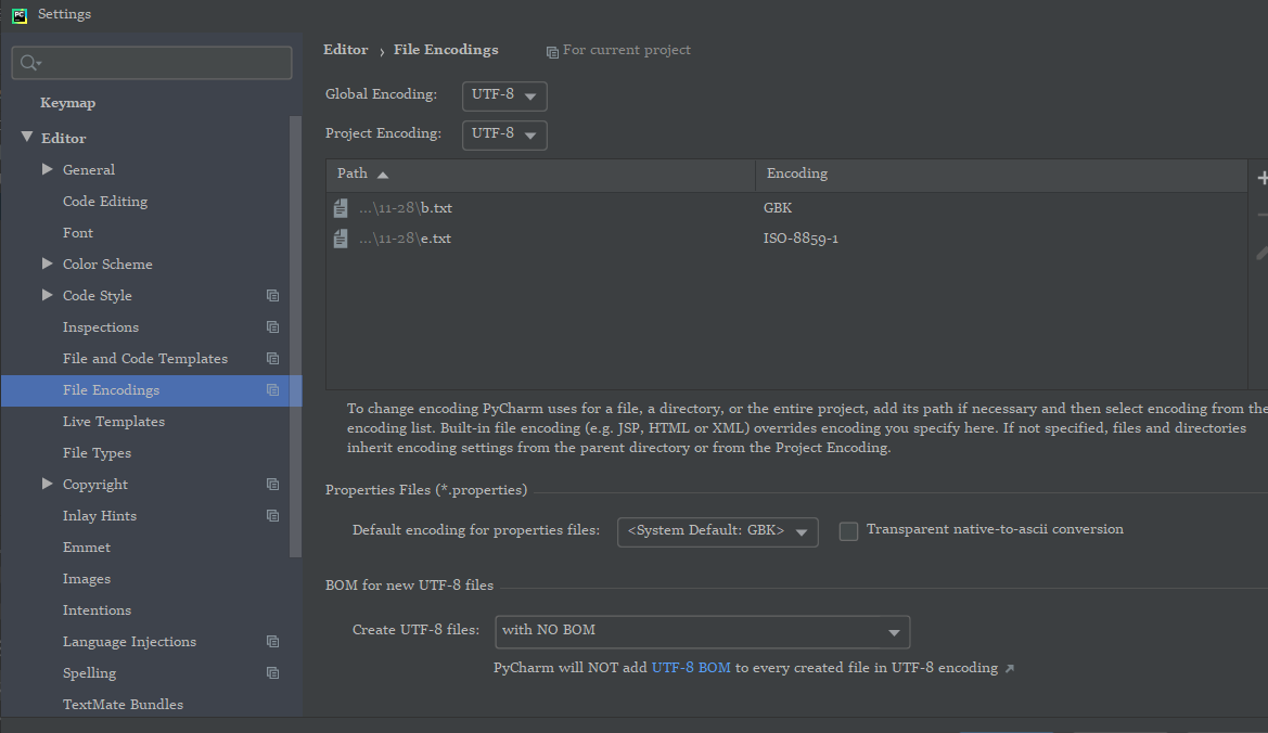 Pycharm/解决中文乱码问题/file encoding找不到问题的解决_pycharm得setting中没有file encoding-CSDN博客