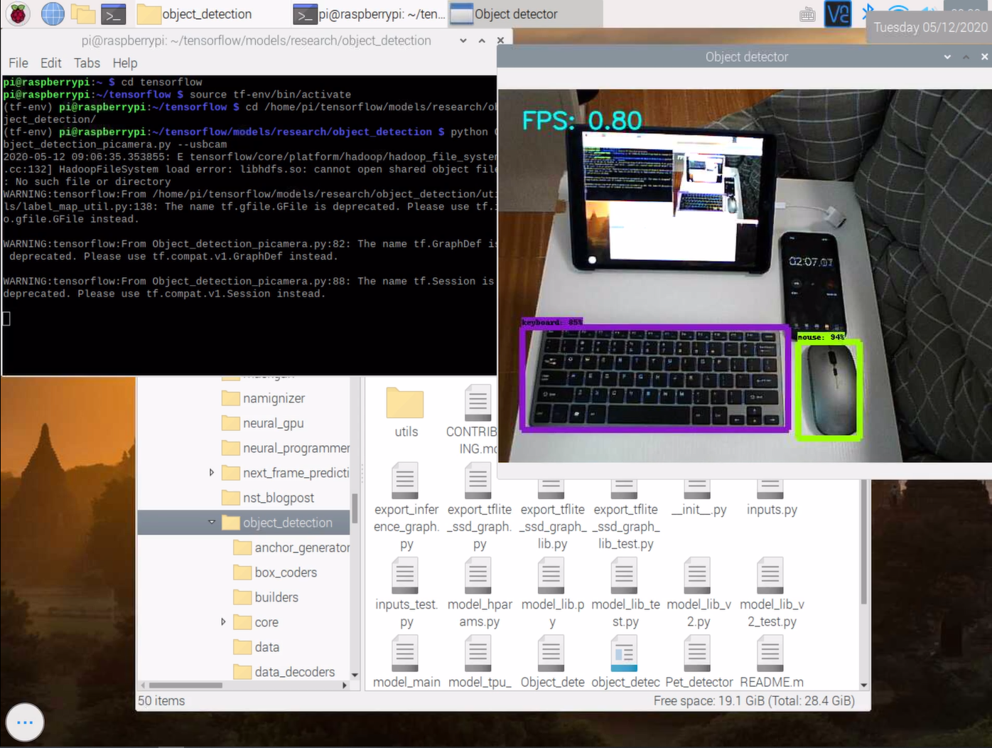 树莓派安装Tensorflow并利用SSDLite-MobileNet实现object detection小白教程_树莓派 ssd-CSDN博客