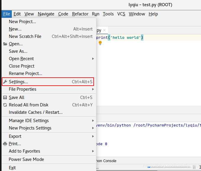 修改pycharm中python解释器的位置 + 重命名_pycharm重命名项目后解释器-CSDN博客