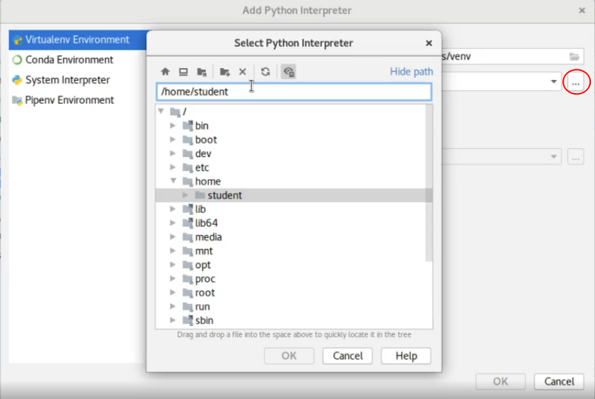 修改pycharm中python解释器的位置 + 重命名_pycharm重命名项目后解释器-CSDN博客