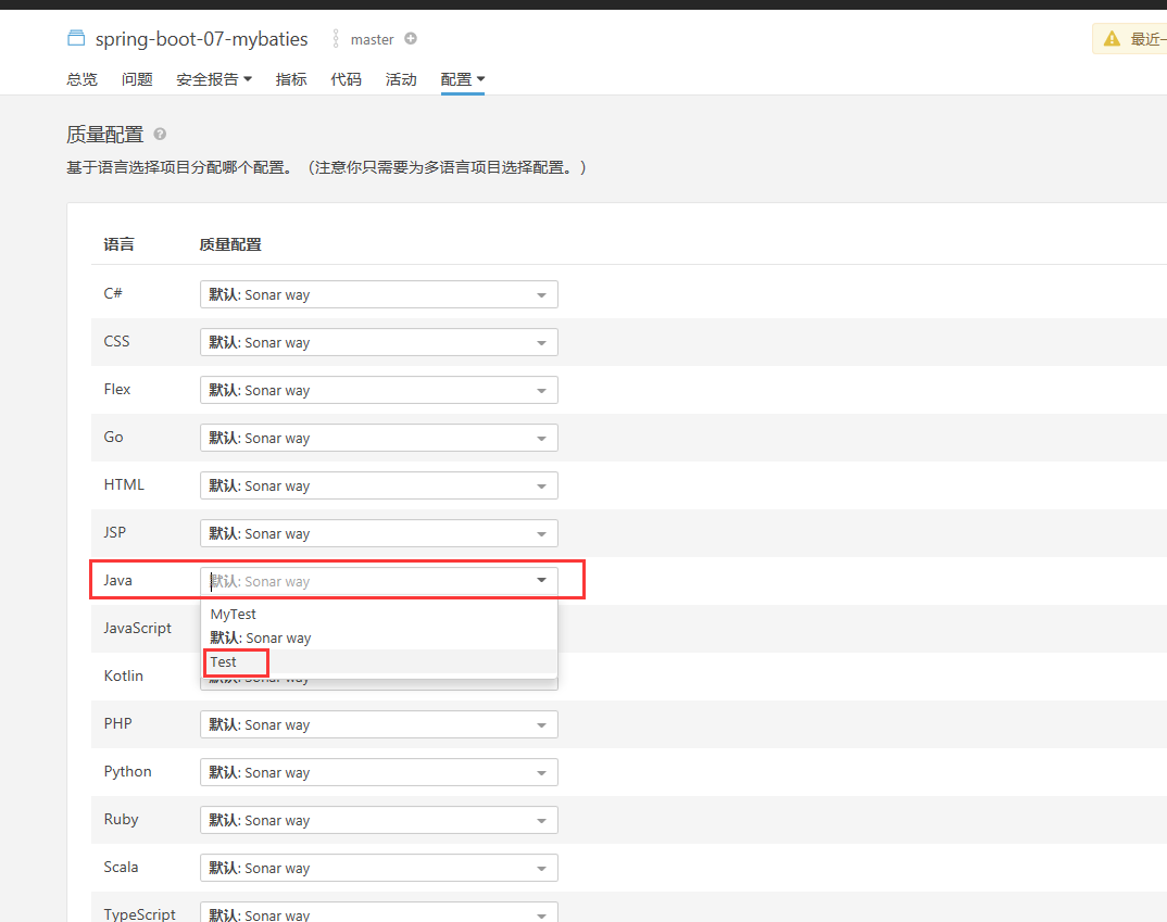 sonarqube使用手册_sonarqube 规则激活-CSDN博客