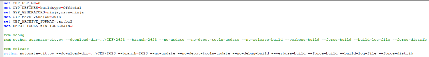 Windows下CEF的V2623.1401源码编译流程和注意事项(支持MP3、MP4播放)_cef2623 编译-CSDN博客