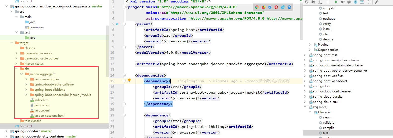 【单元测试】二、Jacoco聚合测试报告实现(多module报告汇总)_-djacoco 汇总测试-CSDN博客