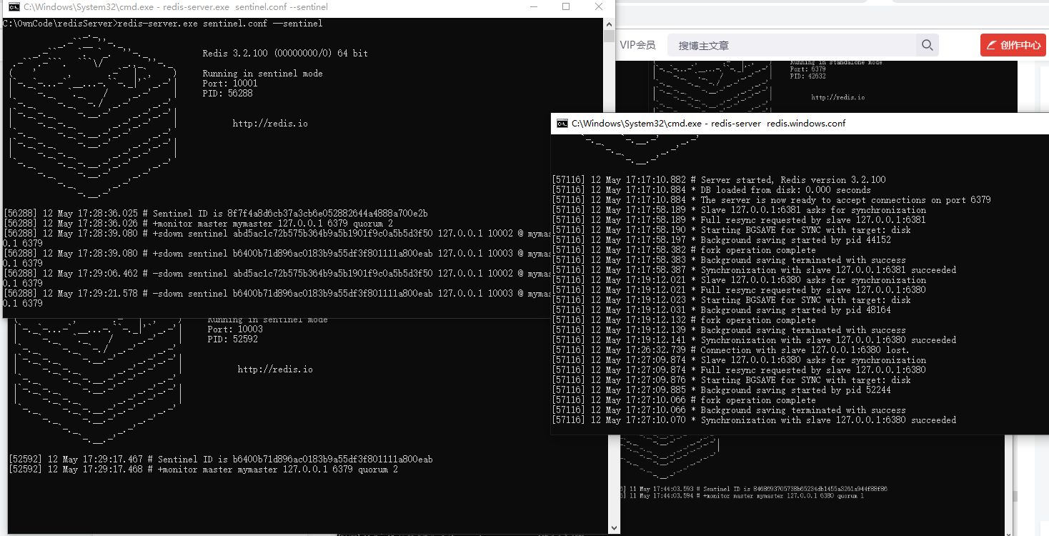 Redis学习篇-Springboot+redis哨兵模式(sentinel)_windows springboot redis 哨兵模式 后台需要启动什么服务-CSDN博客
