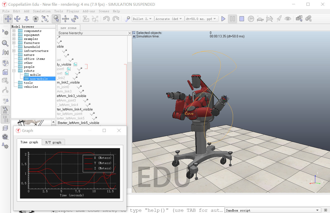 Vrep/CoppeliaSim：画出运动轨迹_coppliasim 显示运动轨迹-CSDN博客