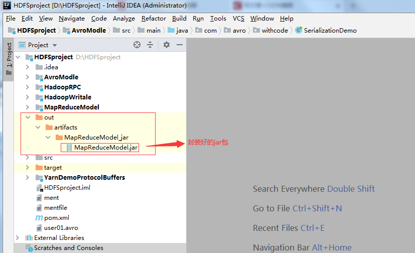 Java代码封装成jar包并上传到HDFS上_上传jar包到hdfs-CSDN博客