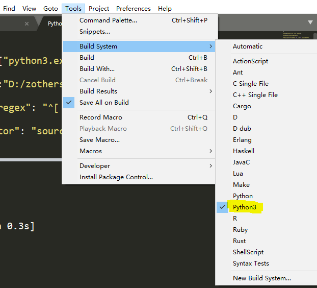 如何更换sublime中Python路径_如何修改sublime python编译器地址-CSDN博客