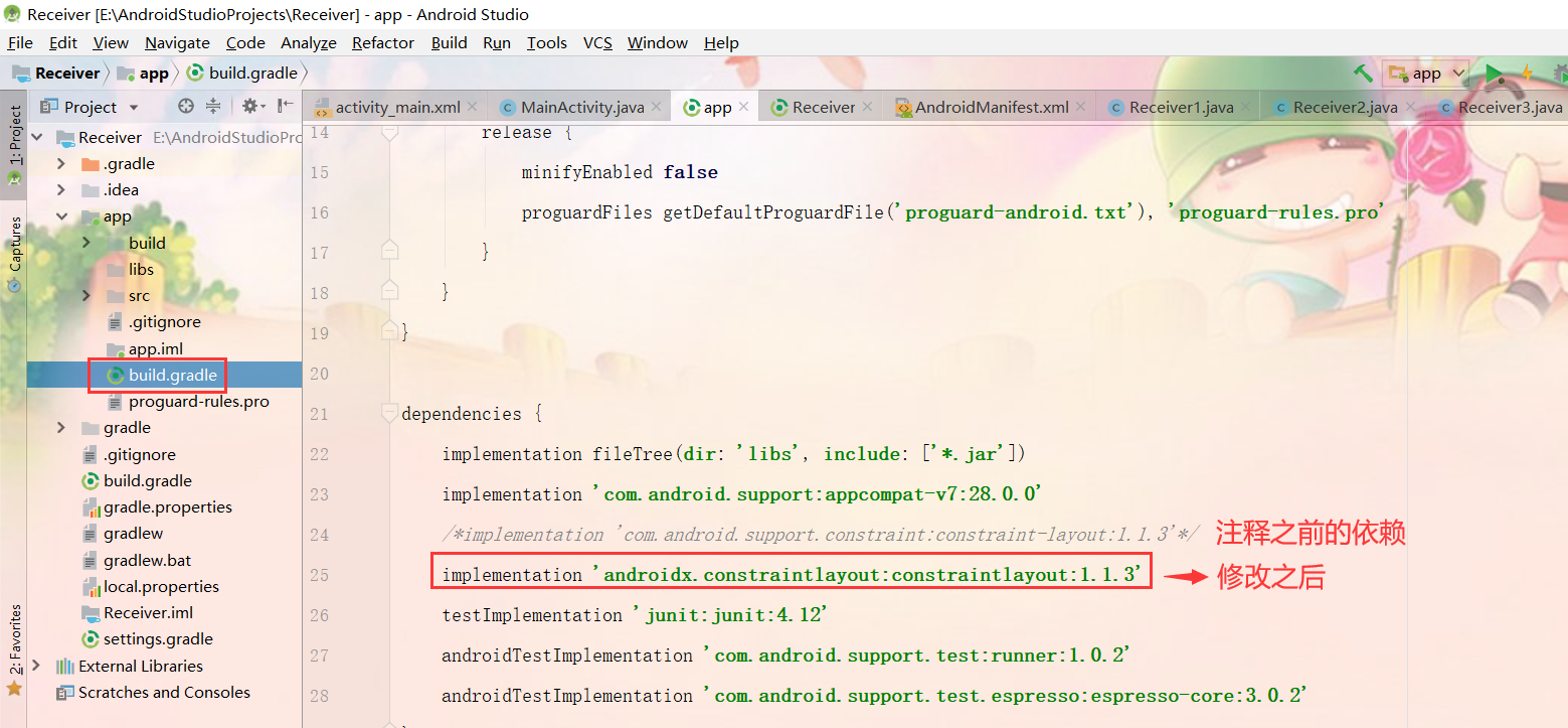 Nstraintlayout Widget Constraintlayout时出错 Cannot Resolve