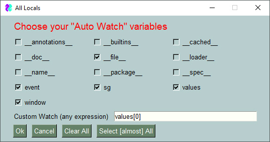 python 笔记 PySimpleGUI 图形界面15-PySimpleGUI调试器_pysimplegui中文手册-CSDN博客