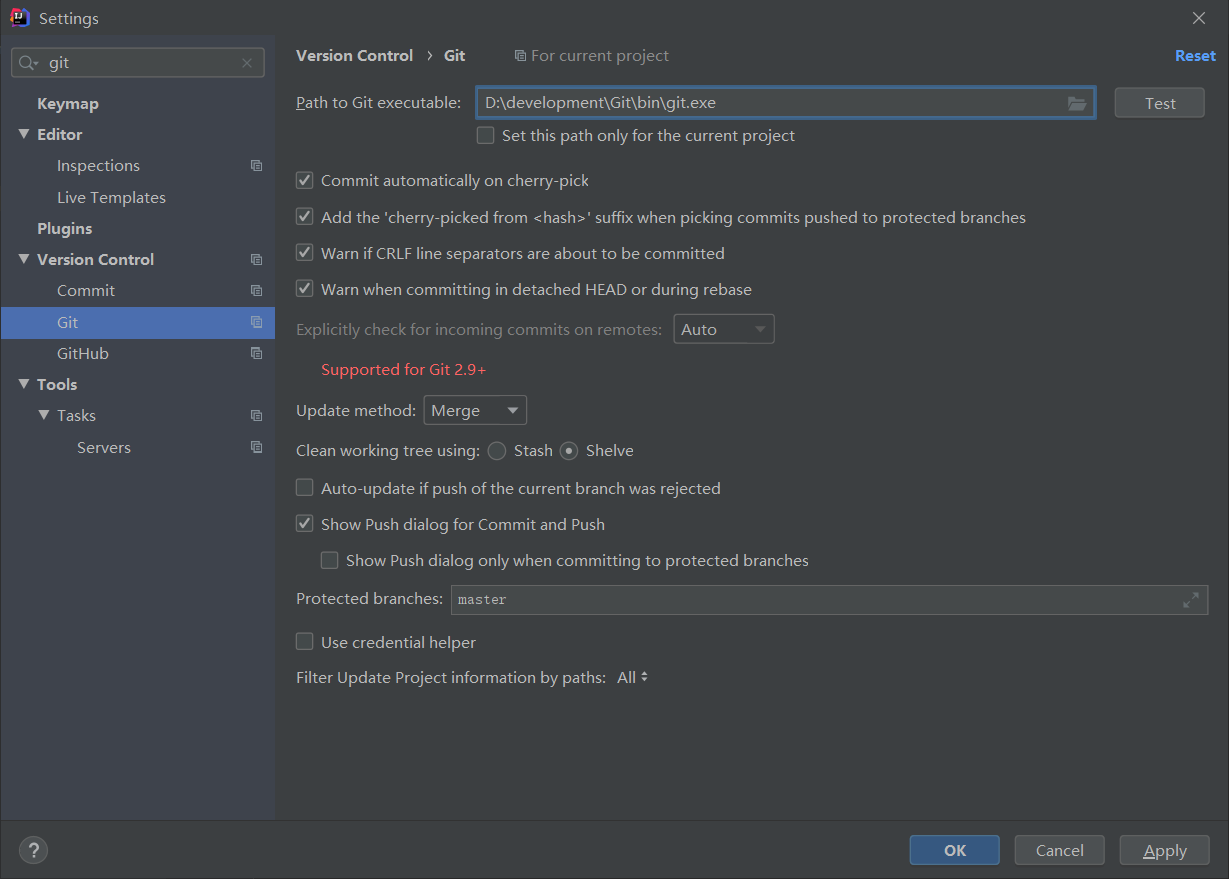idea 配置 git 与 idea 登录不上git 问题_git 已登录,但是idea显示无效回调地址-CSDN博客