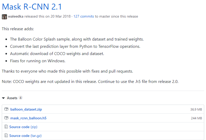Windows下运行官网Mask_Rcnn_maskrcnn官网-CSDN博客