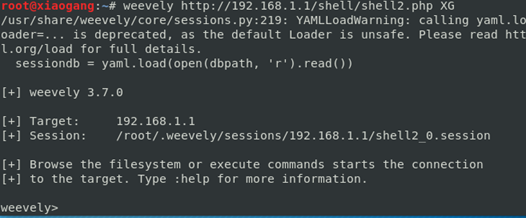 weevely生成木马并反向shell连接msf_weevely生成图片马-CSDN博客
