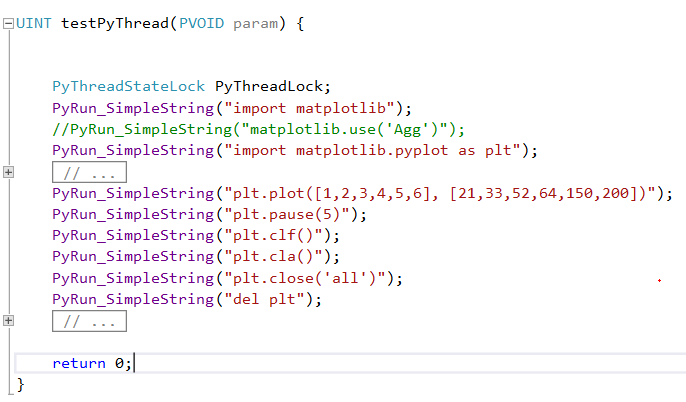 MFC集成Python38使用matplotlib多次反复绘图后崩溃_matplotlib多次画图 出错-CSDN博客