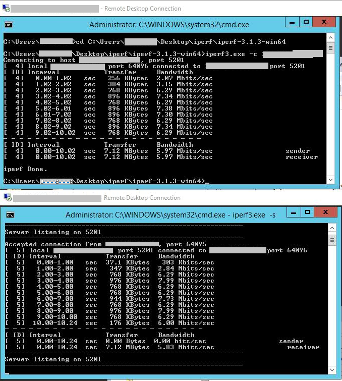 如何使用iperf3测试服务器的带宽和传输速率_iperf3 transfer bandwidth-CSDN博客