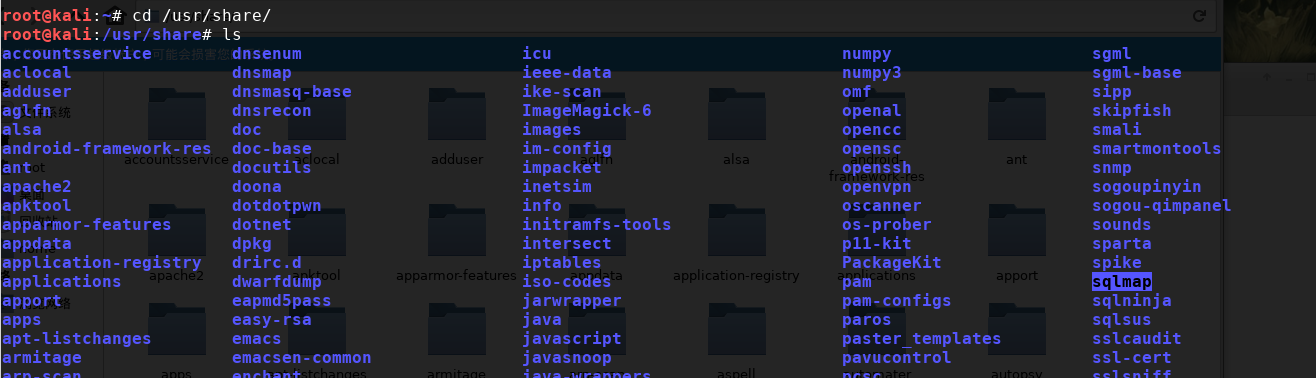 kali update SQLMap - Programmer Sought