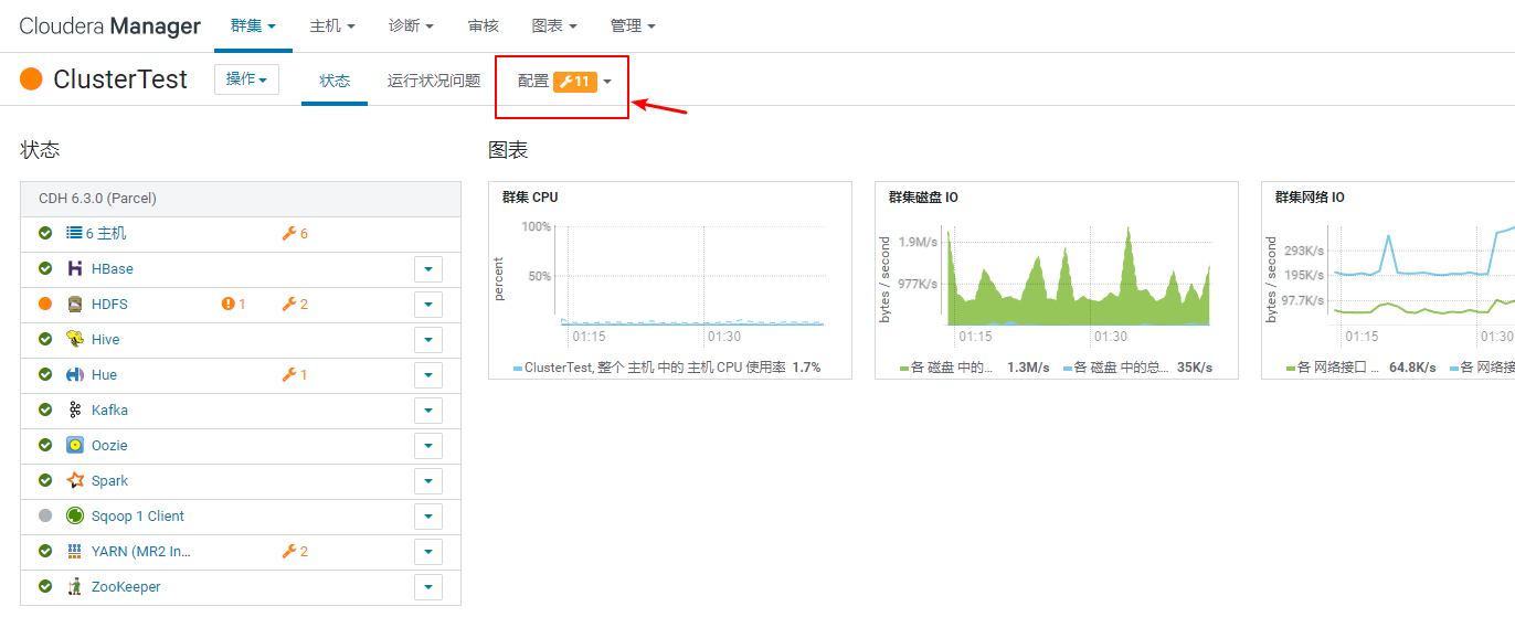 cdh中修改配置 包括：hive-site.xml、hbase-site.xml、core-site.xml等_cdh 上如何找到 hbase hive的配置文件-CSDN博客