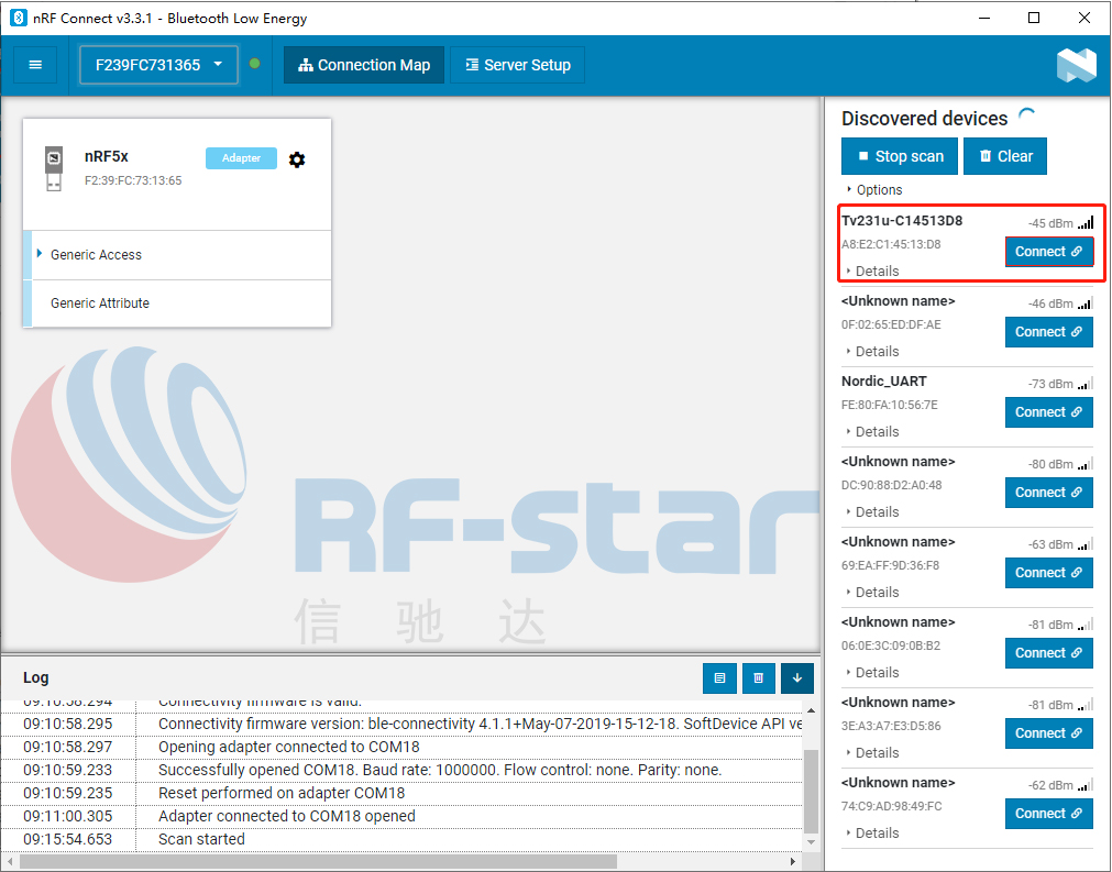 实测对比CC2540 BTool和nRF Connect 在nRF52840 Dongle的BTool测试_ti btool 发送广播-CSDN博客