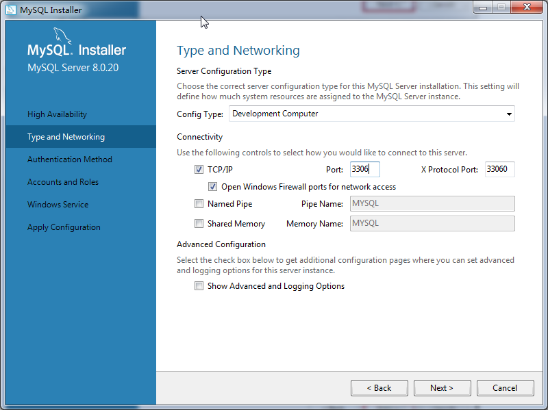MySQL8.0.20详细安装过程解析，有图_mysql8.0.20安装模式区别-CSDN博客