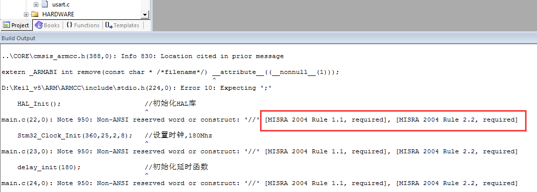 Keil MDK中使用配置pc-lint记录_pclint9 keil使用-CSDN博客