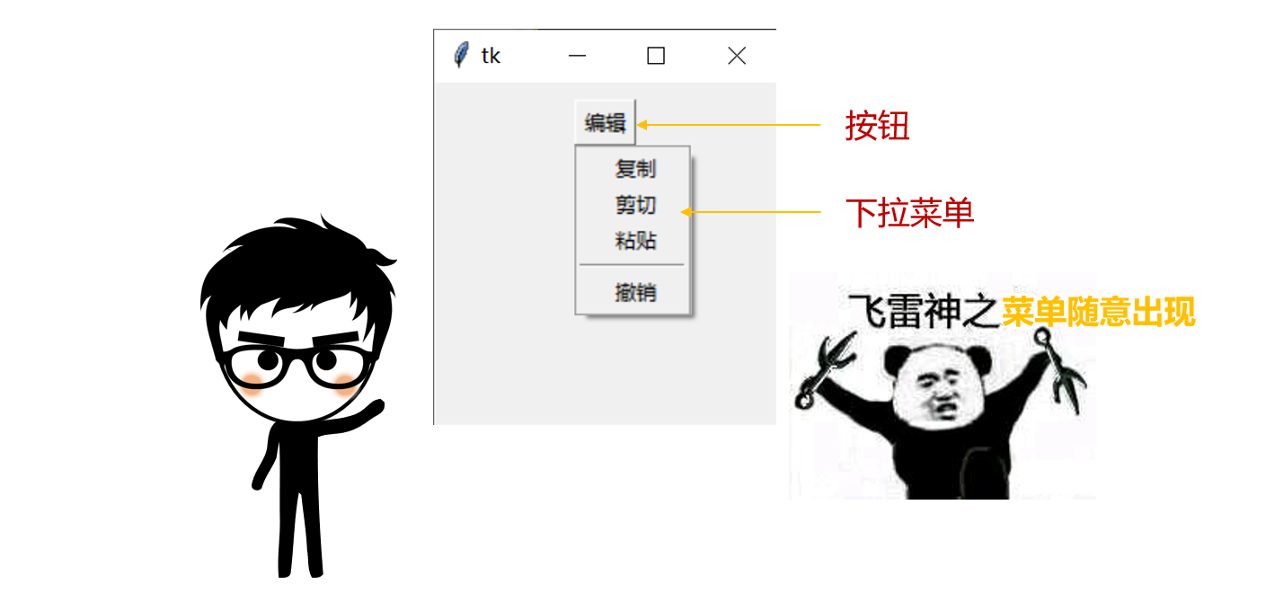 【tkinter组件专栏】Menubutton：会飞雷神之术的菜单按钮_python menubutton-CSDN博客
