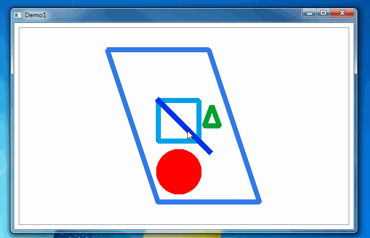 QGraphics Scene、Graphics Item、Graphics View关系及一个实例_qgraphicsscene 同一个场景 ...