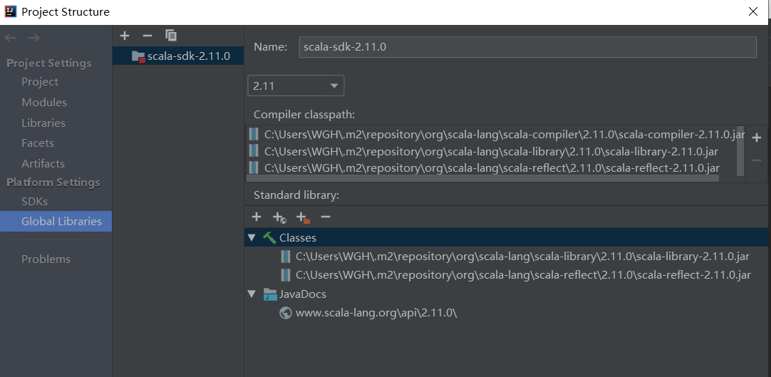 （scala 版本不匹配的问题）java.lang.NoSuchMethodError: scala.Product.$init$(Lscala/Product;)V_error ...
