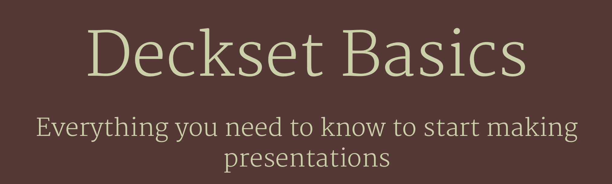Deckset使用教程-CSDN博客