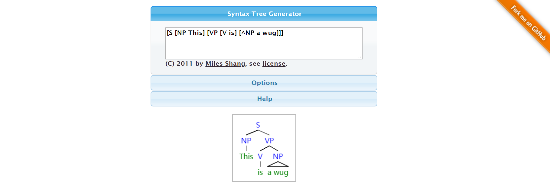 非常好用的在线画树网站（树结构的自动生成工具，免去手动画树的烦恼）_syntax tree generator-CSDN博客