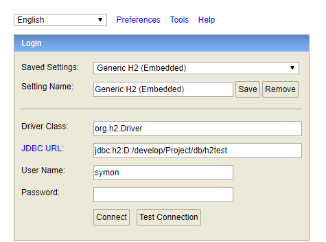 SpringBoot整合H2Database（IDEA）_springboot h2database junit-CSDN博客