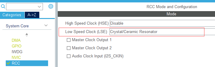 Stm32CubeMX配置RTC时钟_stm32cubemx配置rtc没反应-CSDN博客