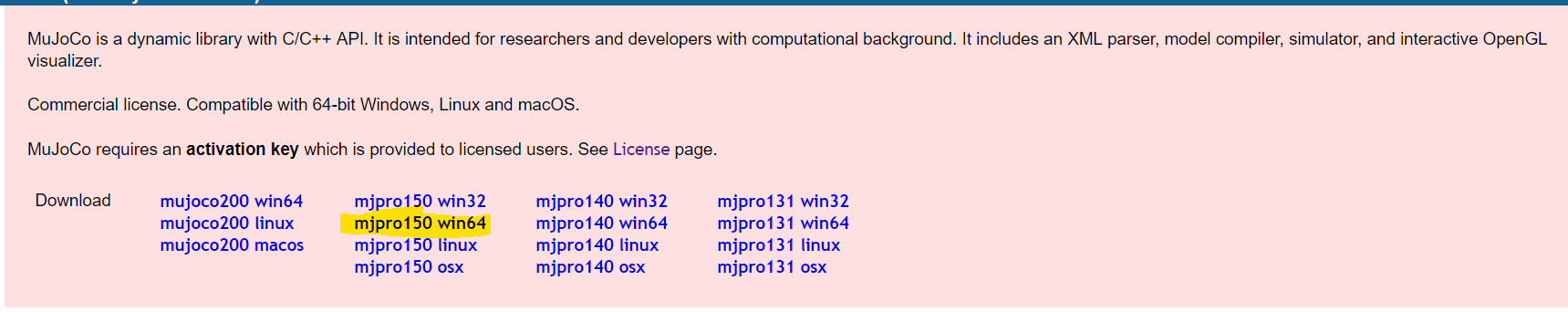 Mujoco以及mujoco_py在win10下的从零开始无脑安装法_windows support has been deprecated and removed in-CSDN博客
